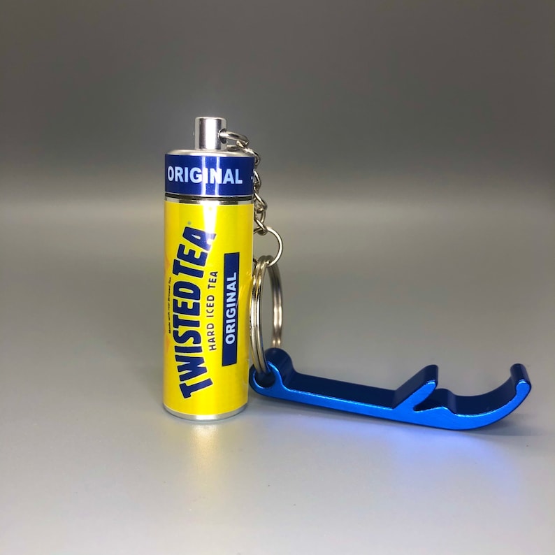 Mini Twisted Tea Key Chain Custom Photo Option Pill Box - Etsy