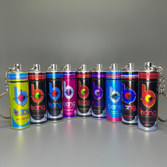 Mini Bang Energy Key Chain Energy Drink Pill Box W/ - Etsy