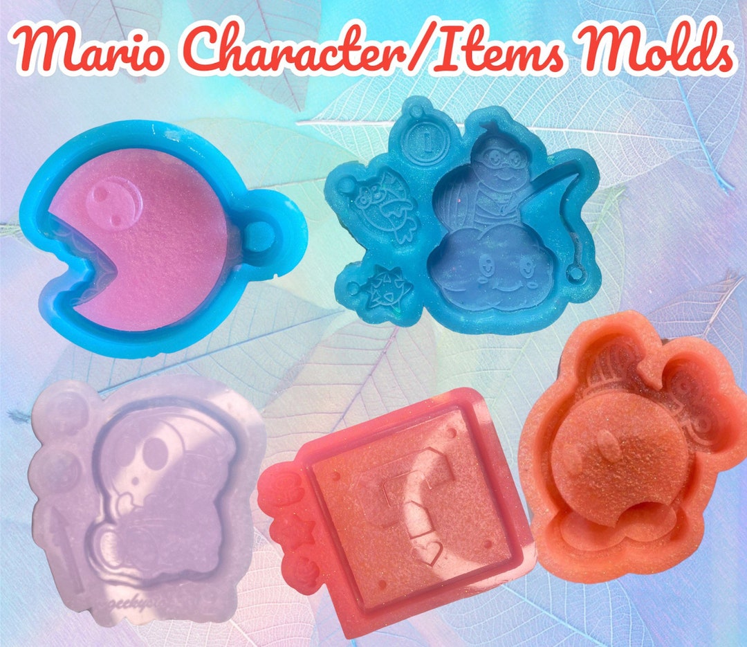 Mario Characters/items Molds - Etsy