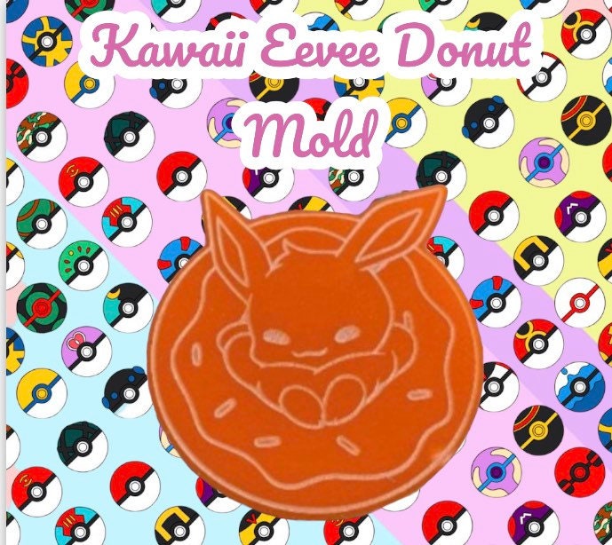 Pokémon 3 Inches Molds - Etsy