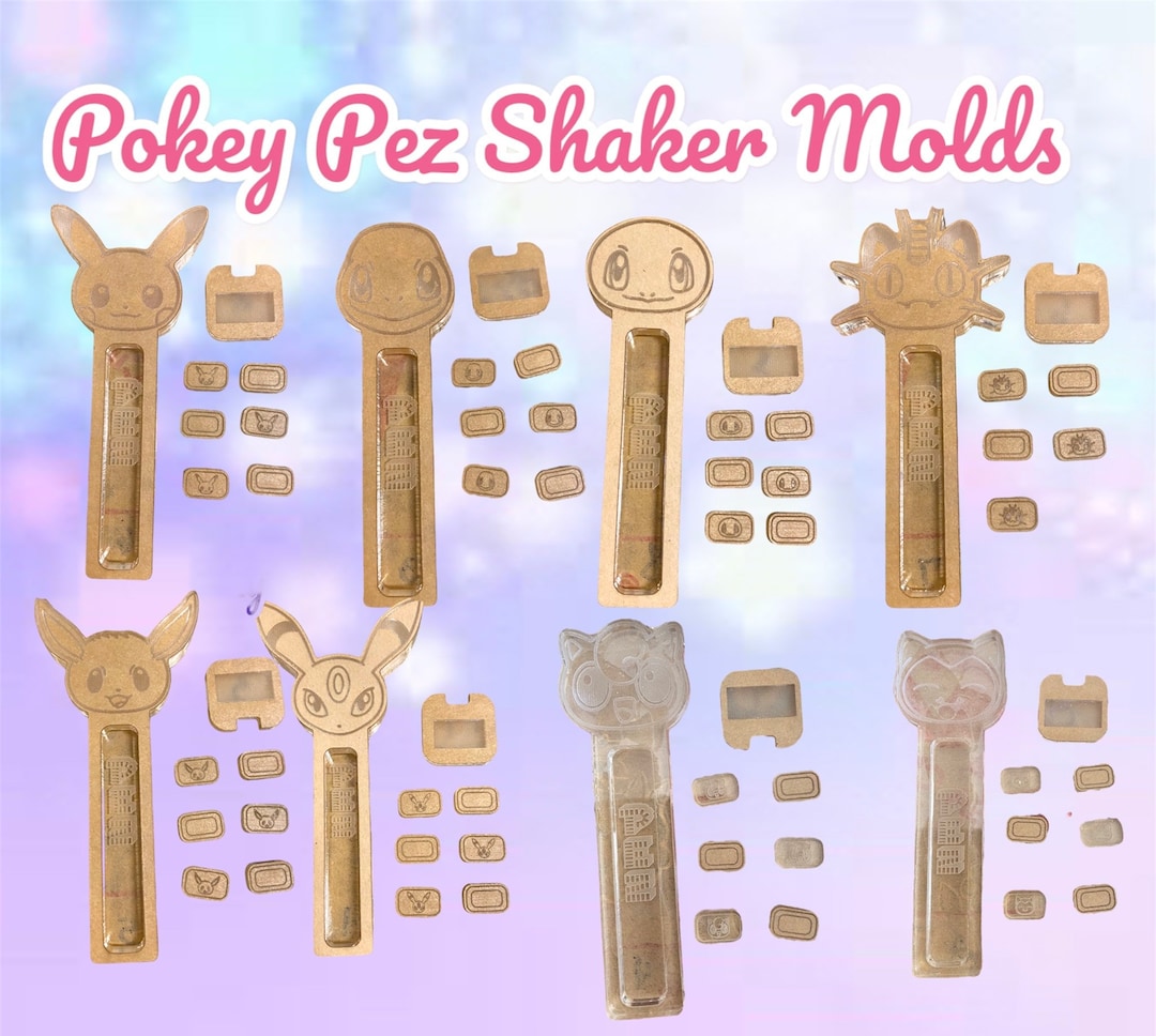 Pokey Pez Shaker Molds - Etsy