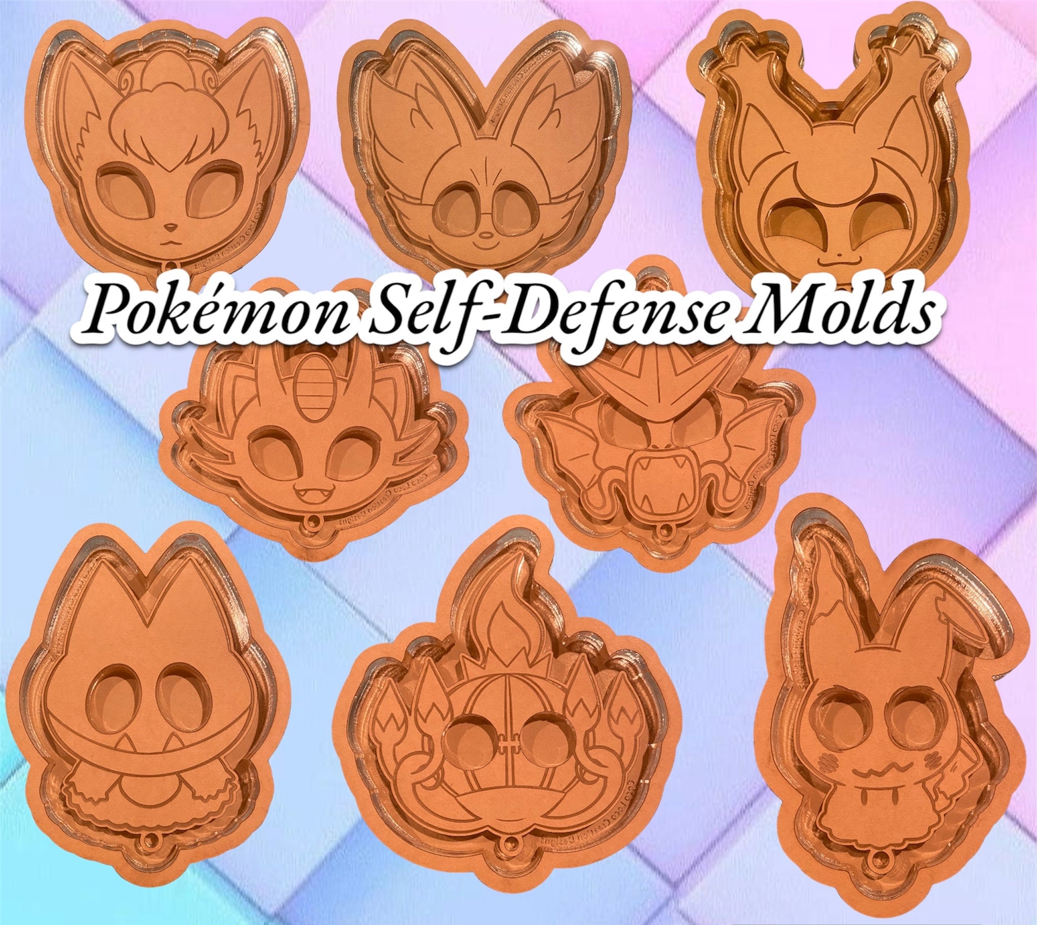 order clearance Pokemon Lolipop pallets molds