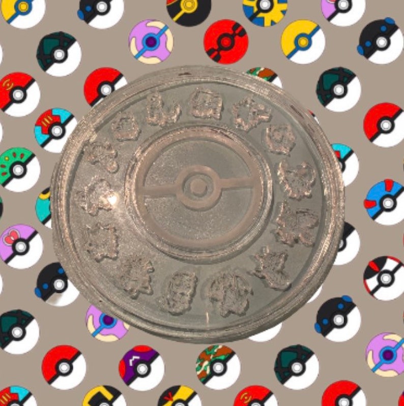 Characters and Giant Pokéball Shaker - Etsy