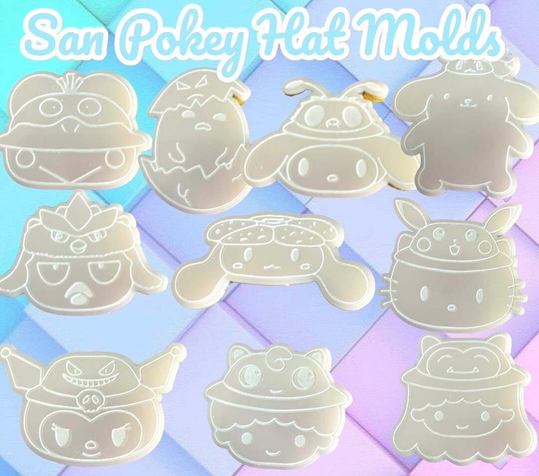 San Pokey Hat Molds - Etsy