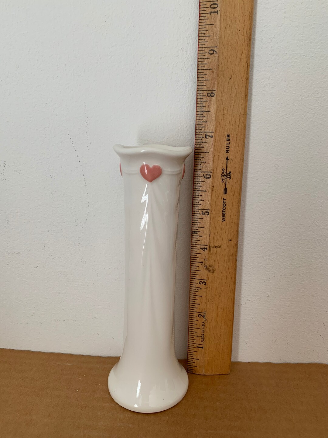 FTDA 1985 Bud Vase With Valentines Day Stuff Animal - Etsy