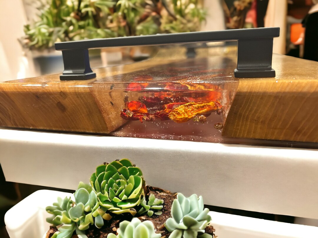 Live Edge Fruit Tray - Etsy