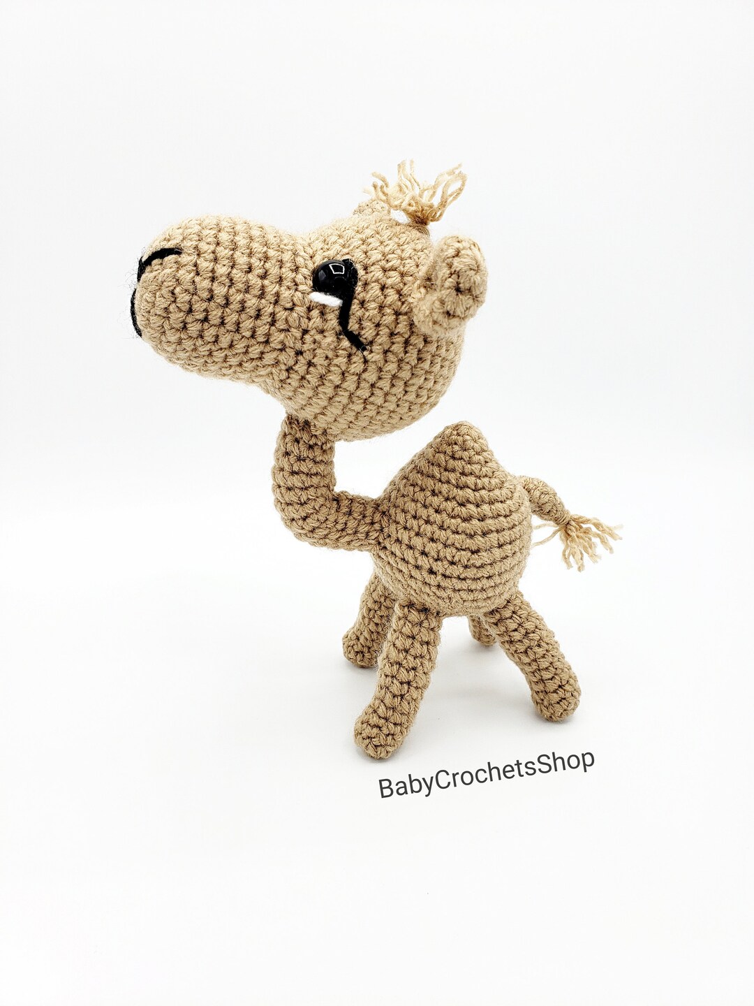 Camel Toy Handmade Crochet Camel Plushie Birthday Gift for Kids Cuddle ...