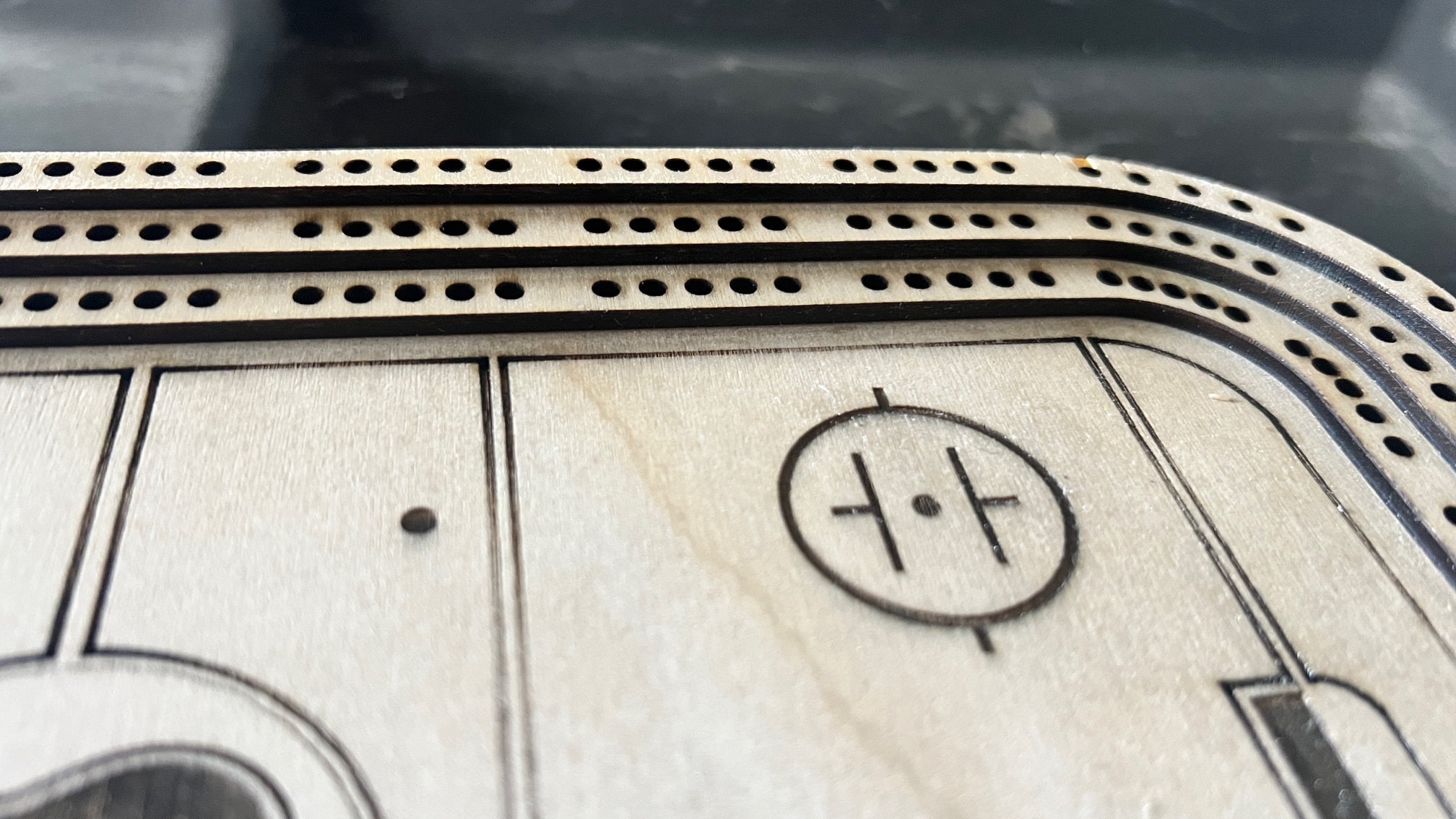 NHL Crib Board Stadium Seating With Card and Peg Holders, 12 Layers for ...