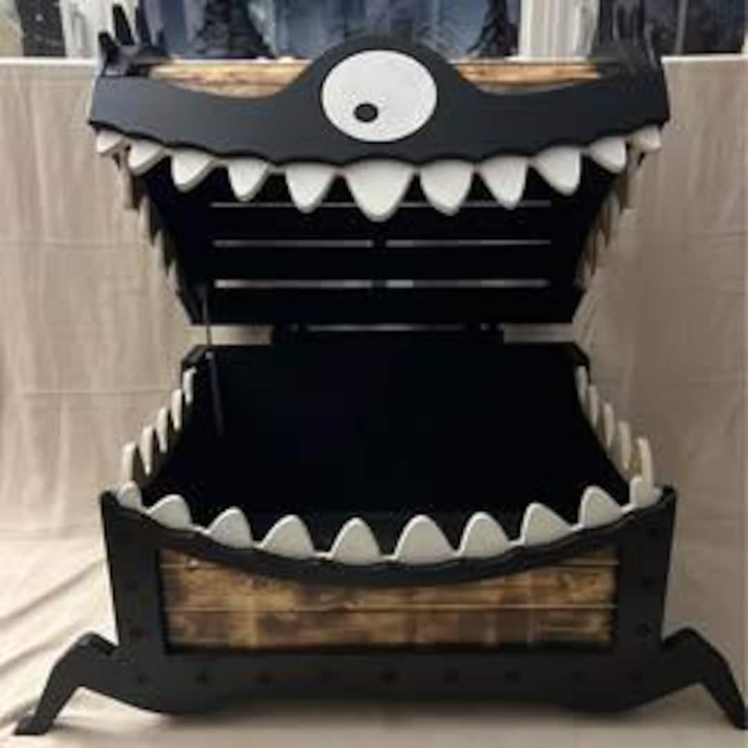 Epic Custom-built Monster Treasure Chest – Fantasy / Pirate Style ...