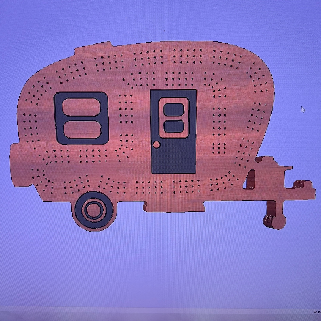 Camper Trailer Crib Board 4 File Types - Etsy