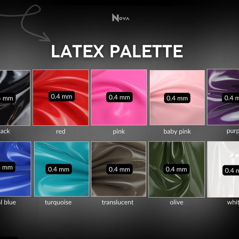 Red Latex Clothing - Etsy