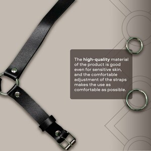 Men Leg Harness, Thigh Harness, Minimalism Legs Garters, Leather Hips ...