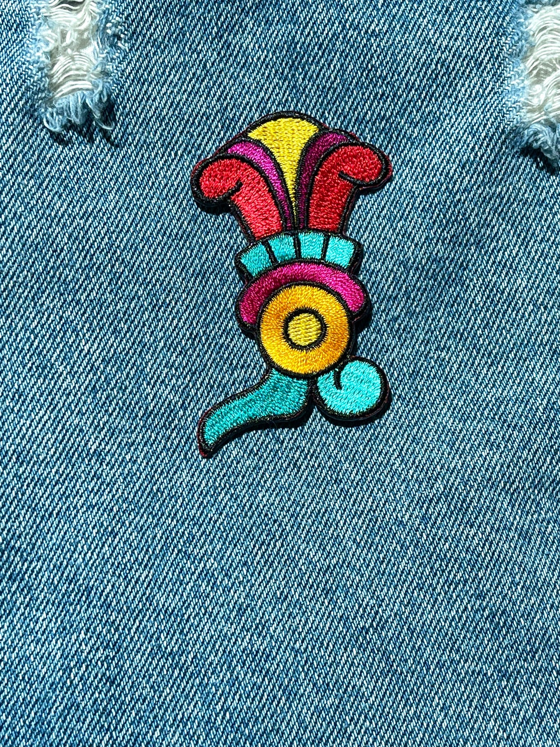 Xochitl Iron on Patch Sticker - Etsy