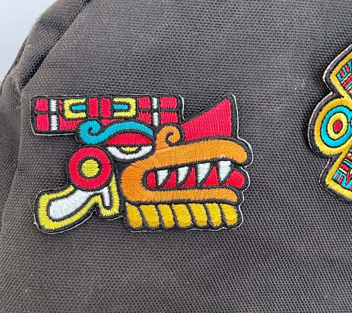 Ehecatl Iron on Patch + Sticker - Etsy
