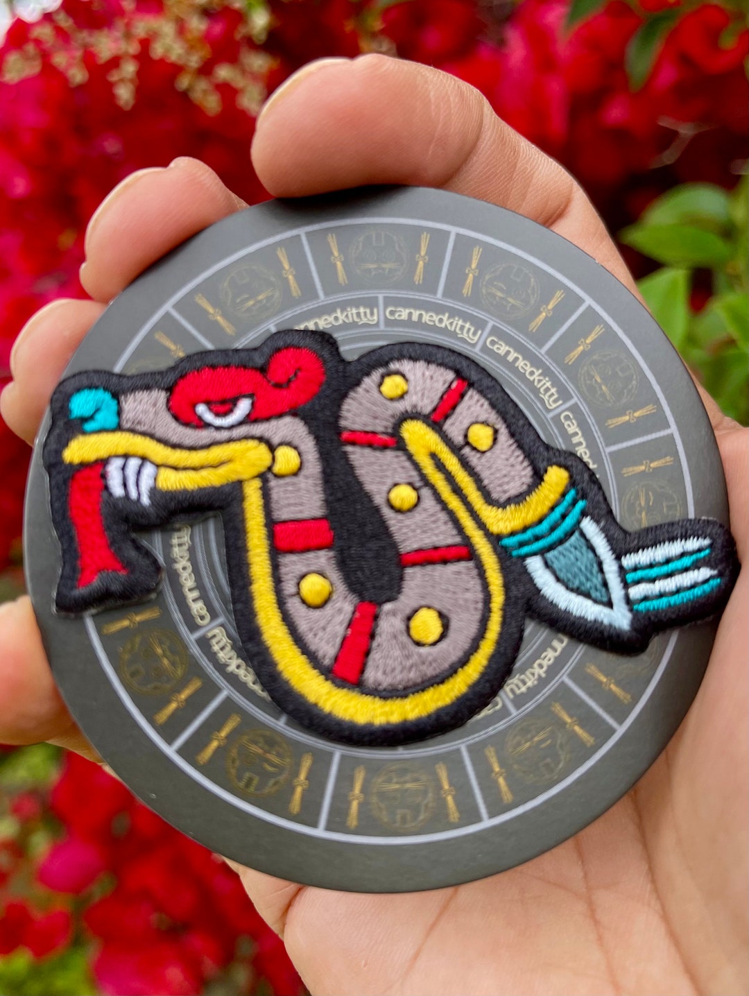 Coatl Iron on Patch + Sticker - Etsy