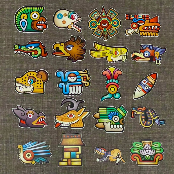 Aztec Symbols - Etsy