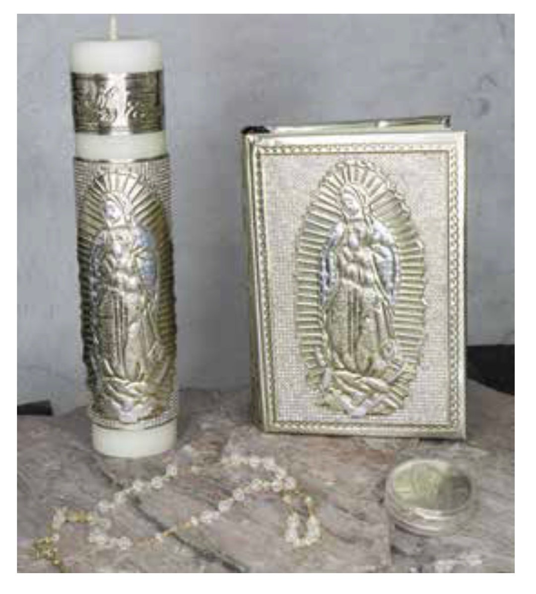 First Communion Candle Set/set Vela De Prima Communion - Etsy