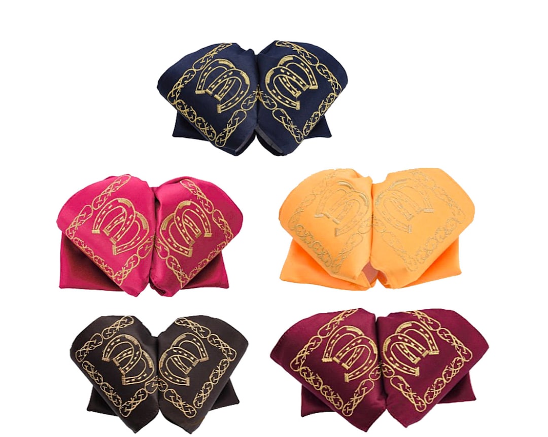 Embroidered Charro Bow for Adults, Mexican Bow for Adults, Charro, Bow ...