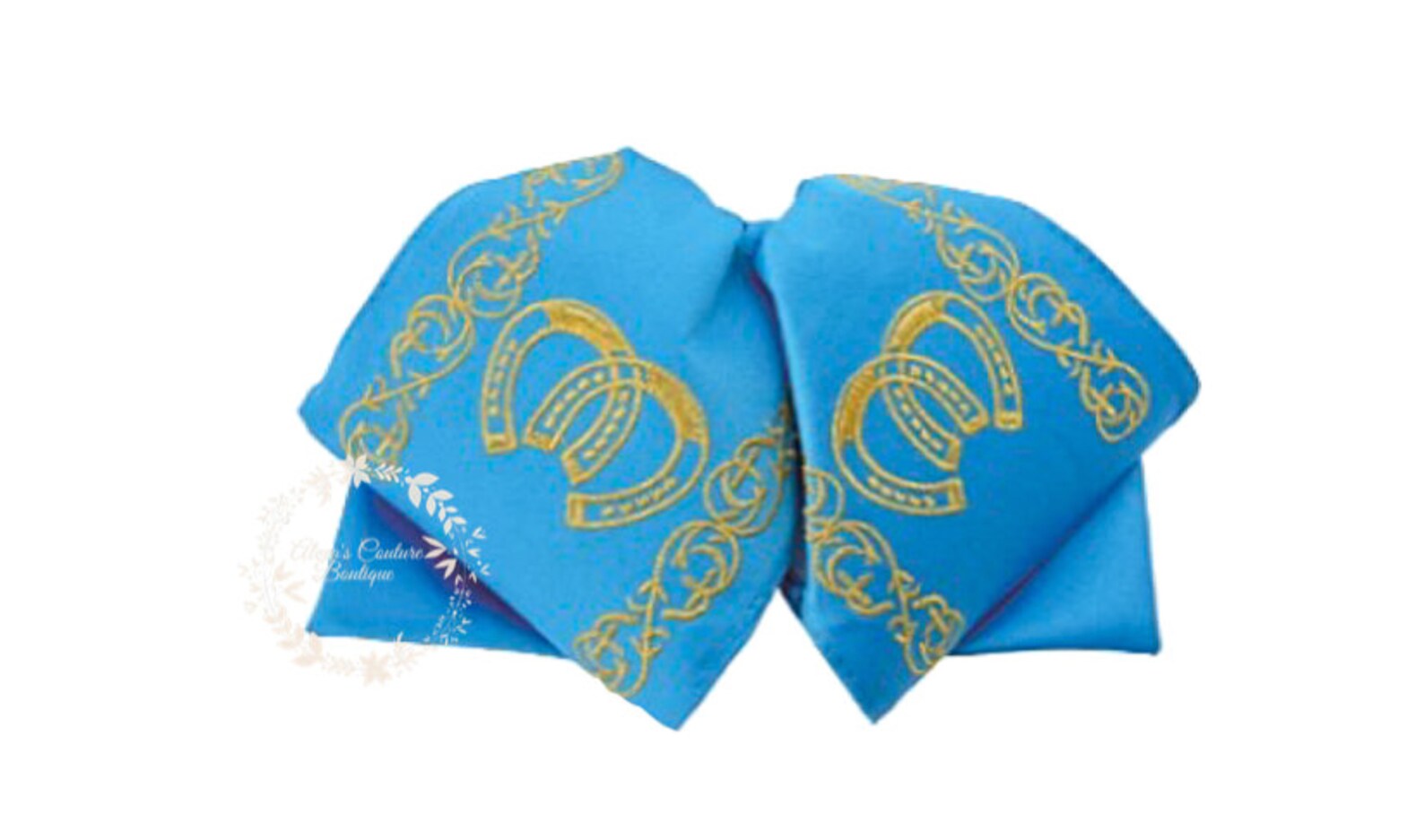 Embroidered Charro Bow for Adults, Mexican Bow for Adults, Charro, Bow ...