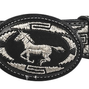 Kids Charro Belt: Baptism Charro Outfit Belt White and Silver Charro ...