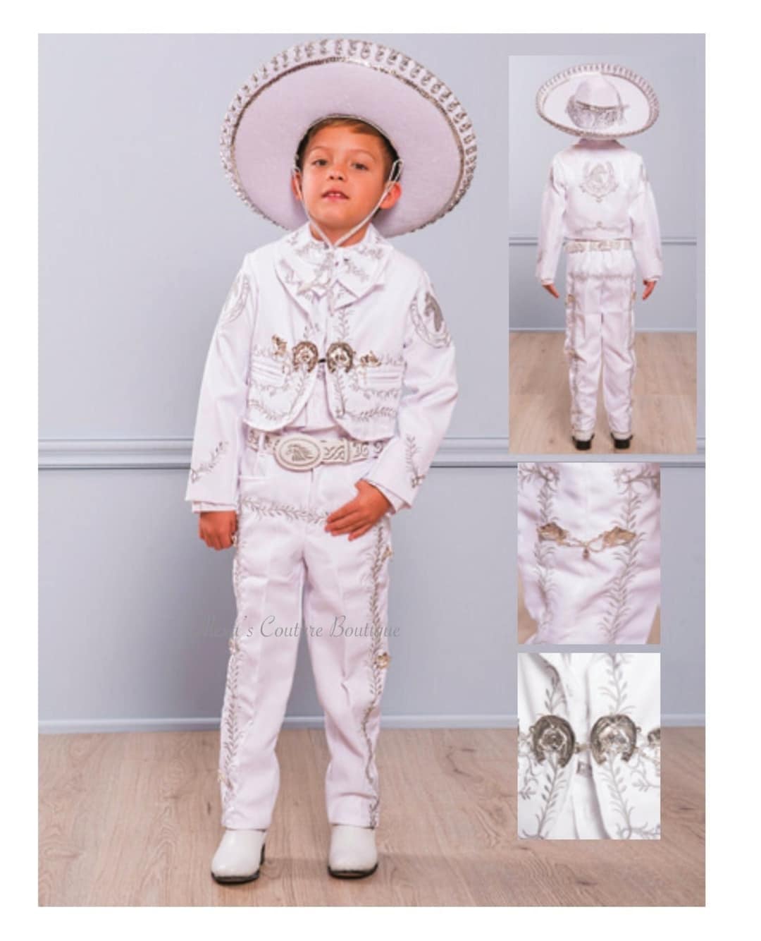 Boys Charro Outfit, Hat NO Included/traje De Charro Para Nino NO ...
