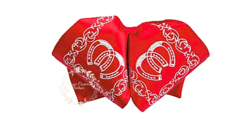 Embroidered Charro Bow for Adults, Mexican Bow for Adults, Charro, Bow ...