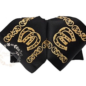 Embroidered Charro Bow for Adults, Mexican Bow for Adults, Charro, Bow ...