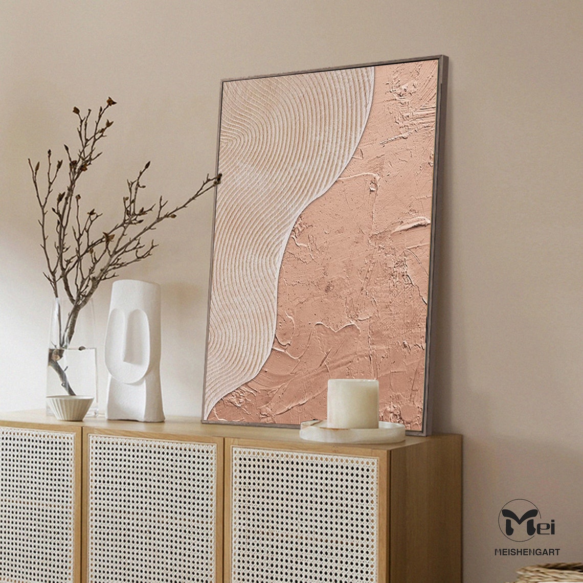 Large Original Abstract Painting 3D Texture Painting - Etsy