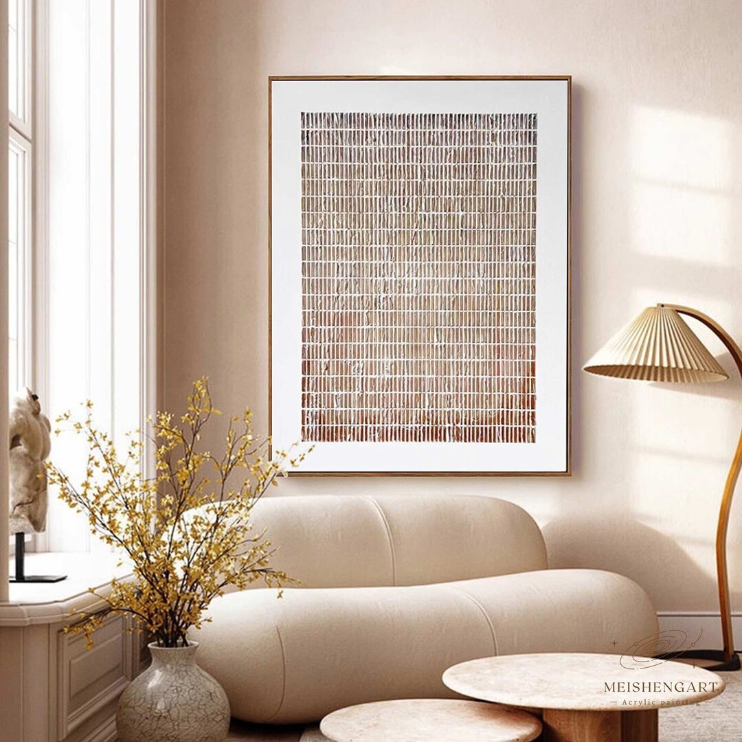 3D Texture Painting Line Texture Painting Neutral Abstract - Etsy