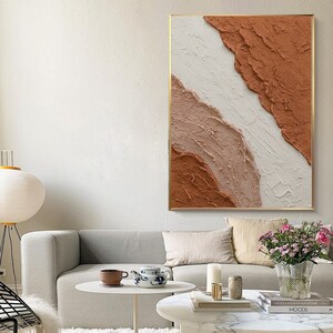 Terracotta Textured Wall Art Terracotta Abstract Art 3D - Etsy Canada