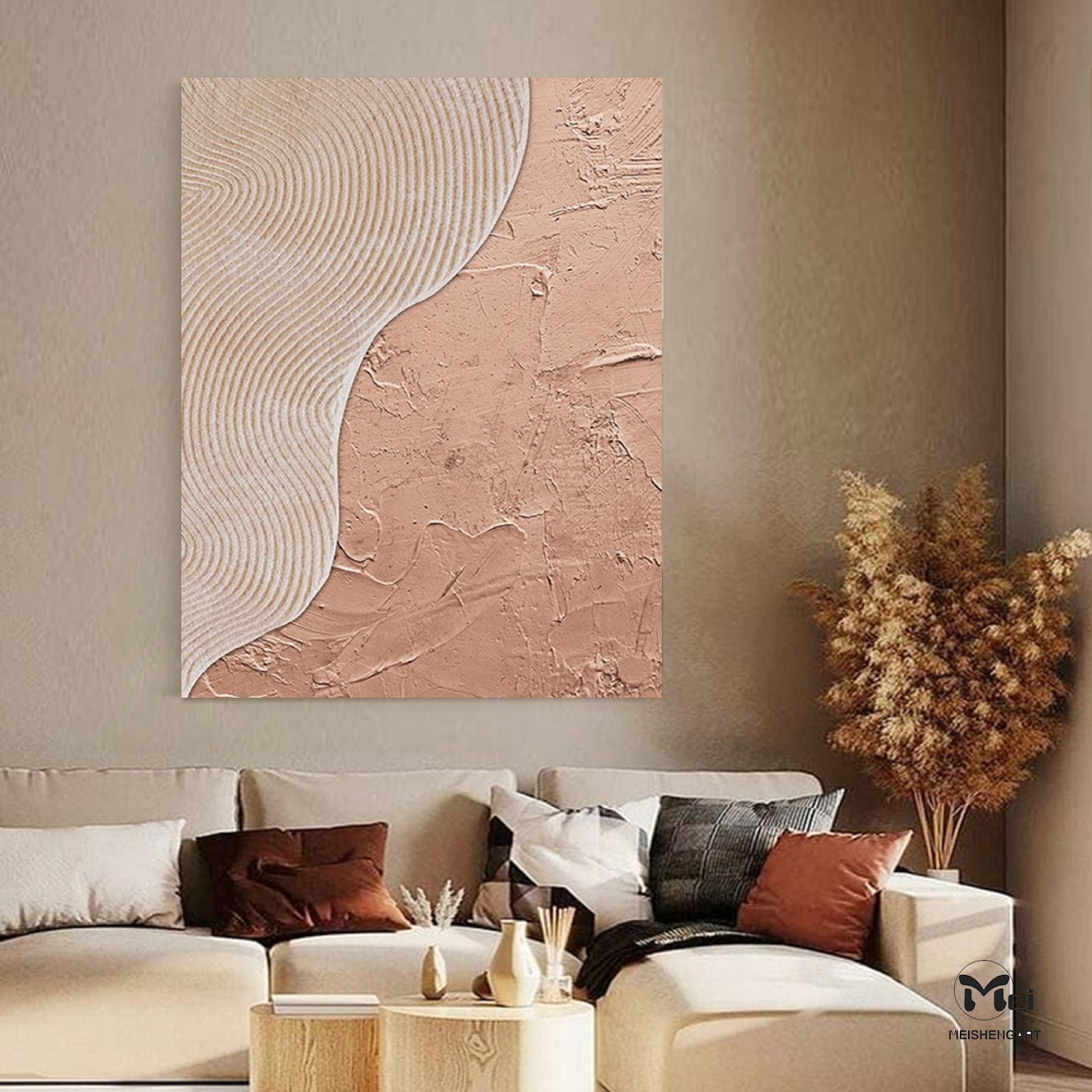 Large Original Abstract Painting 3D Texture Painting - Etsy