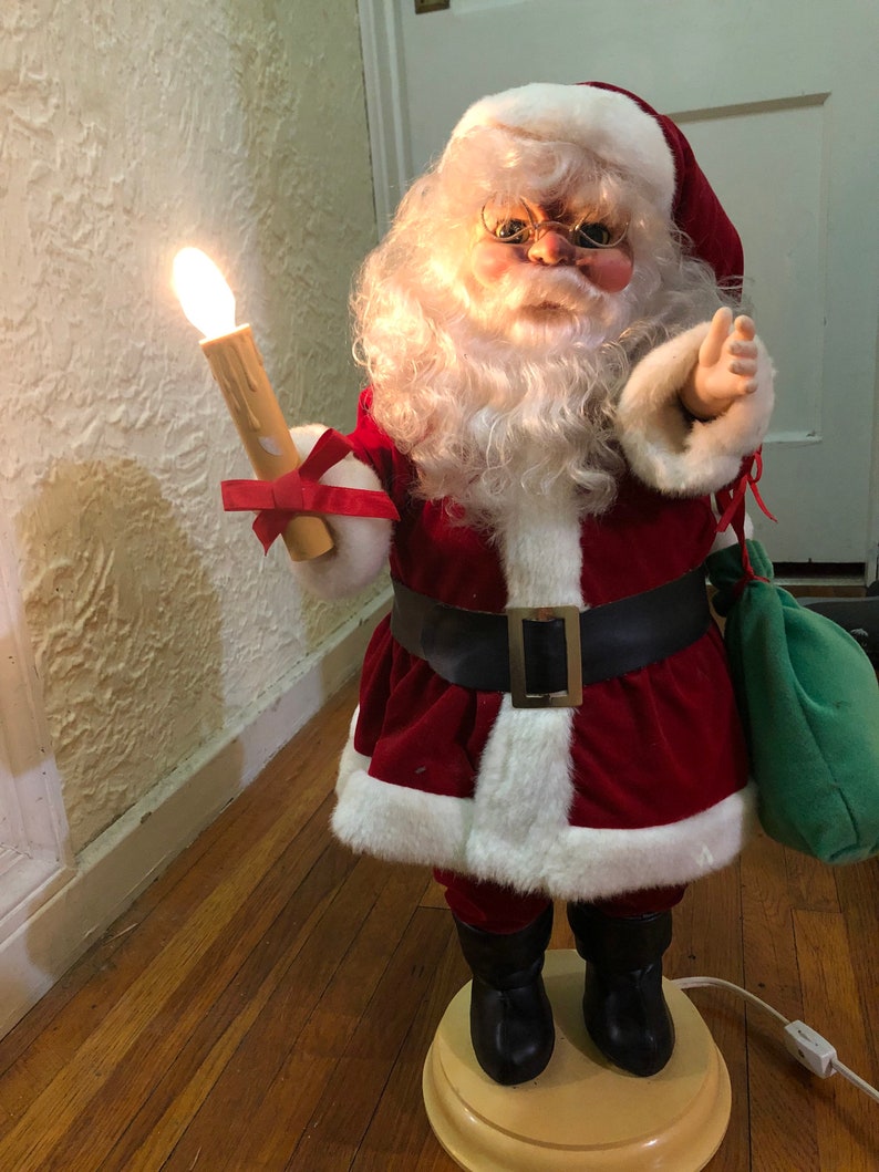 Rennoc Santa and Mrs. Claus Animated Figures 24 - Etsy