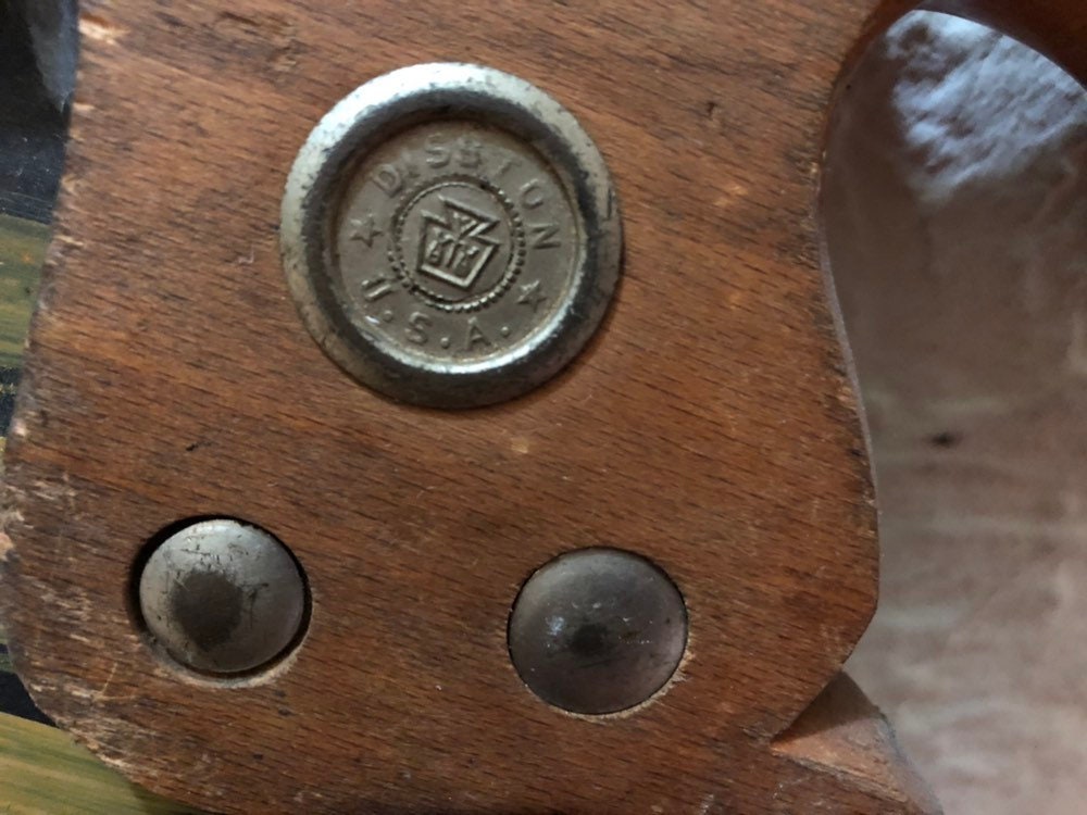 Antique Vintage Hand Painted Hand Saw Made in USA Disston - Etsy