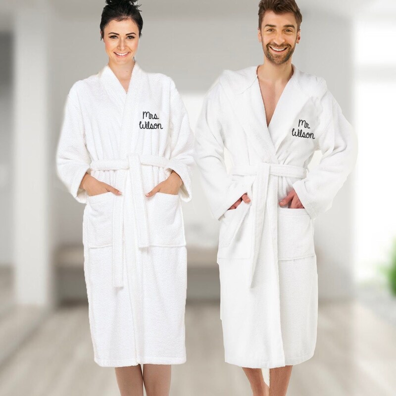 Matching His and Hers Robes - Etsy