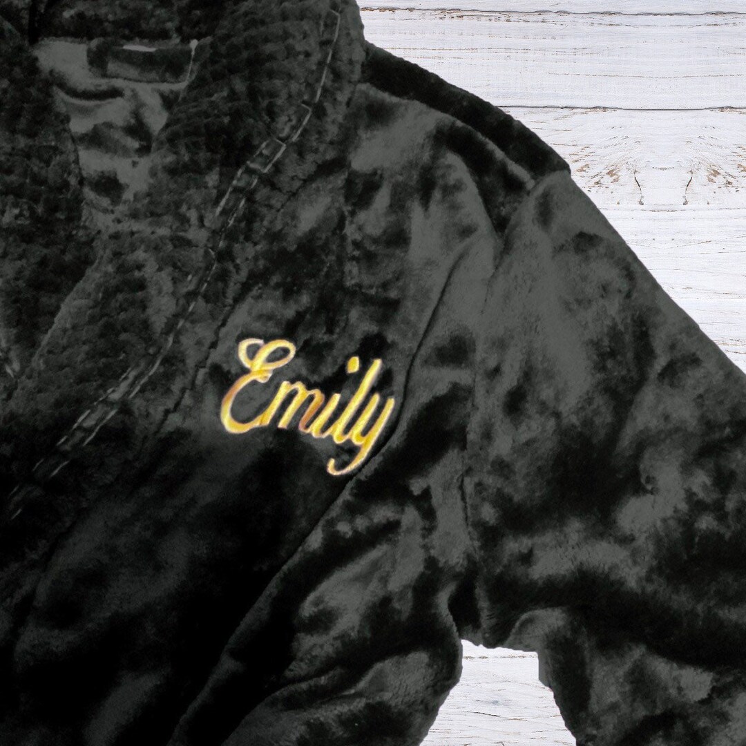 Monogram Customized Robe Bathrobes for Women Customizable - Etsy