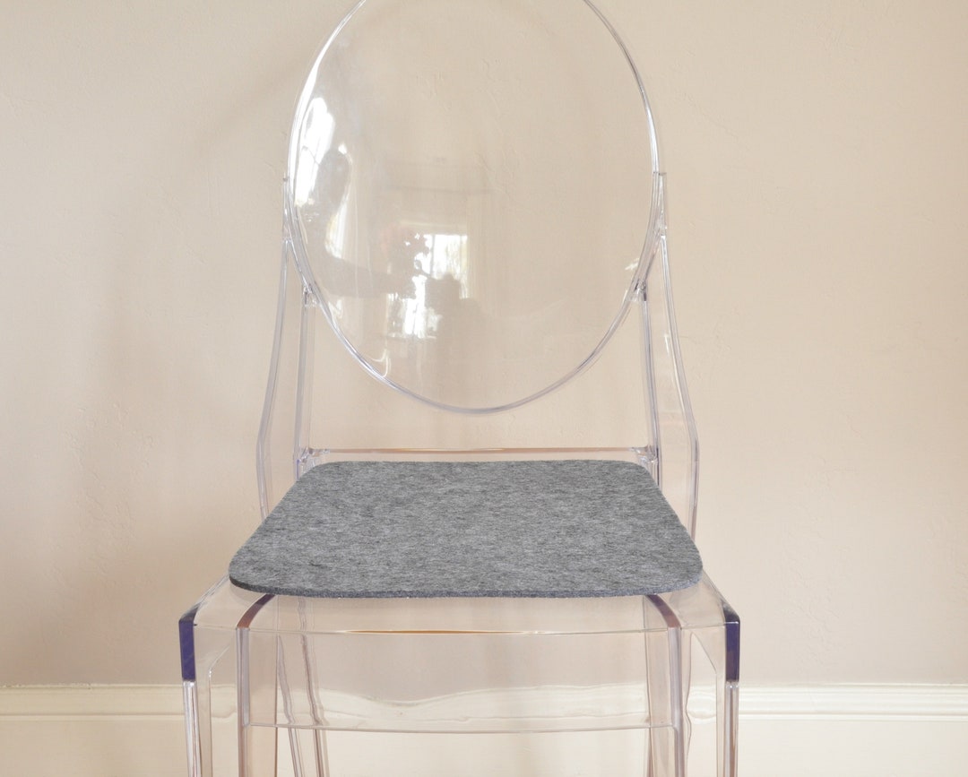 Kartell Victoria Ghost Chair Seat Cushion • Philippe Starck Ghost Chair ...