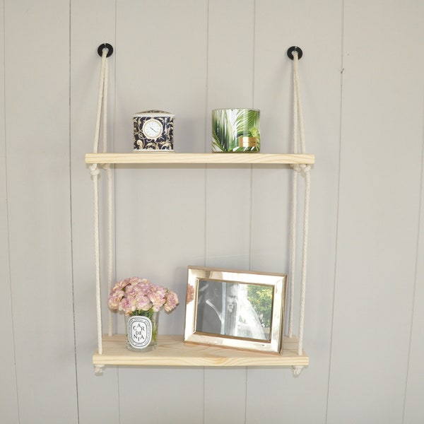 Rope Shelves - Etsy