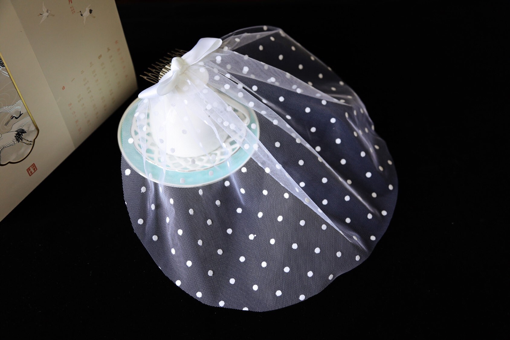 Wedding VeilBird cage VeilBridal VeilTulle Bandeau | Etsy