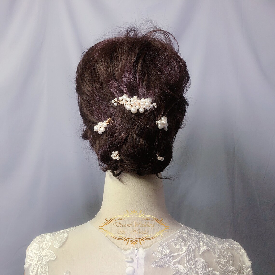 Pearl Wedding Hair Pin Pearl Handmade Bridal Hair Pins Bridal - Etsy