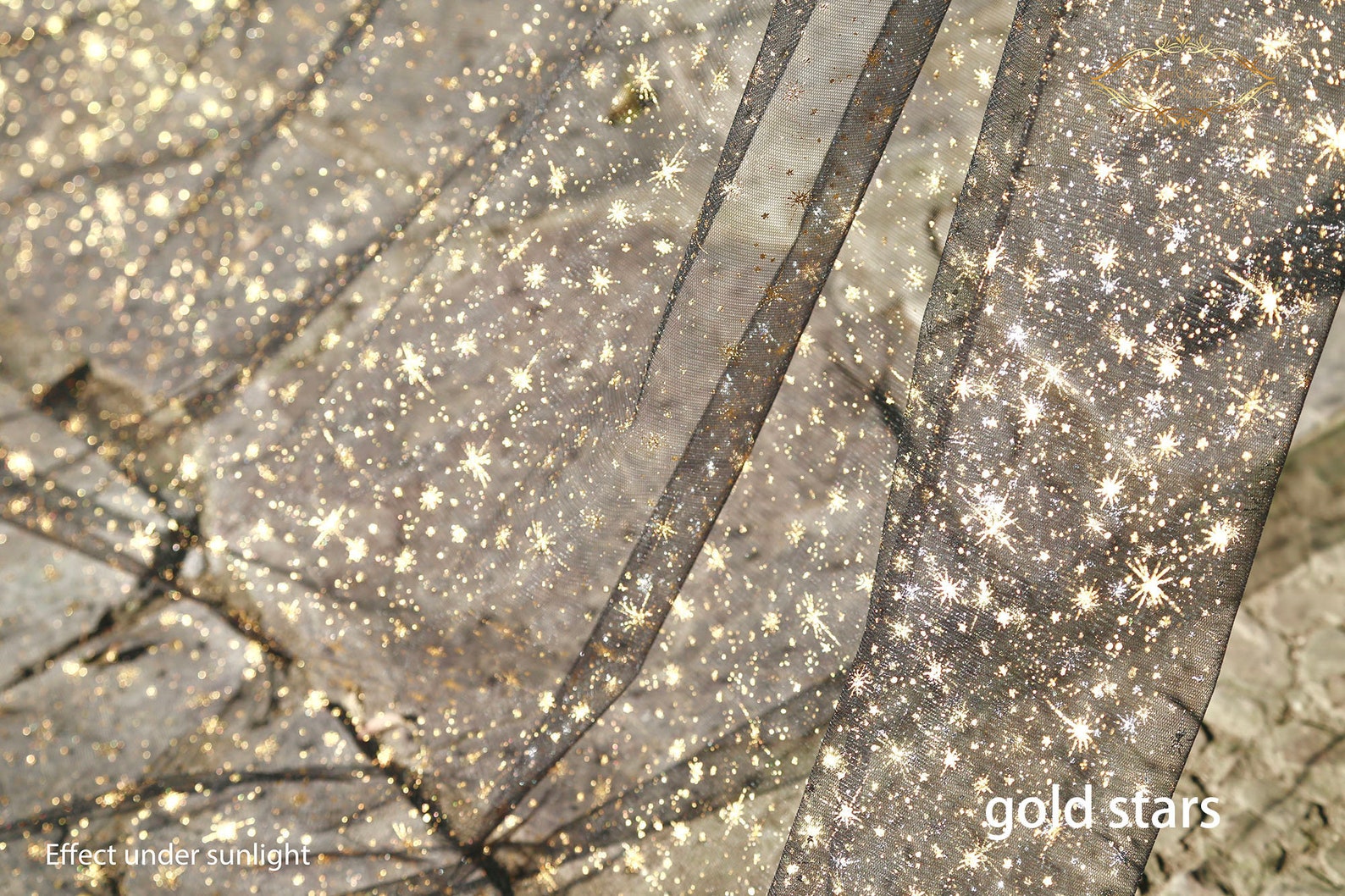 Sparkling Silver Stars Black Cathedral Wedding Cape Train Stars With ...