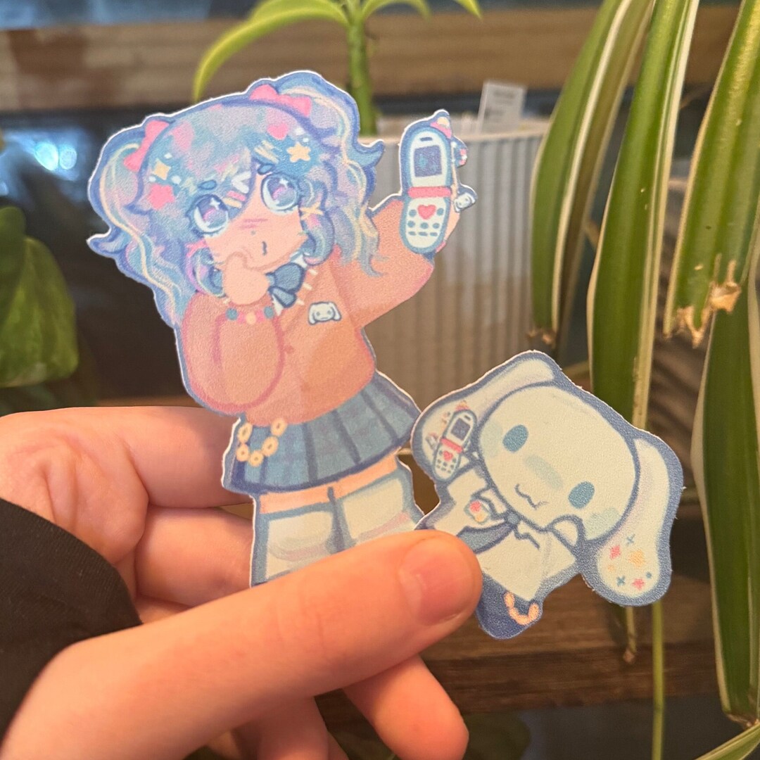 Gyaru Miku Cinnamoroll Stickers - Etsy