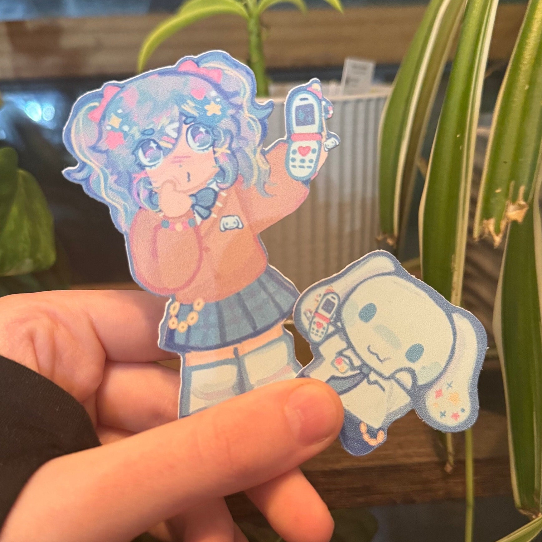 Gyaru Miku Cinnamoroll Stickers - Etsy