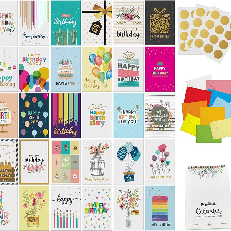 Bulk Birthday Cards - Etsy