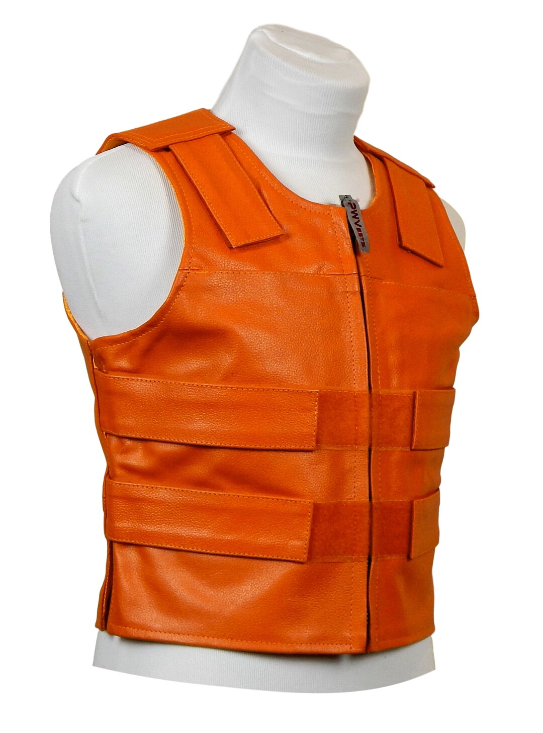 Harley Orange Women's Cut | Motorcycle and Social Club Leather 3-piece ...