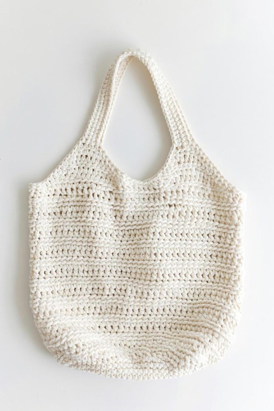 Eco-friendly Market Bag Crochet Pattern – Reusable PDF Tote for ...