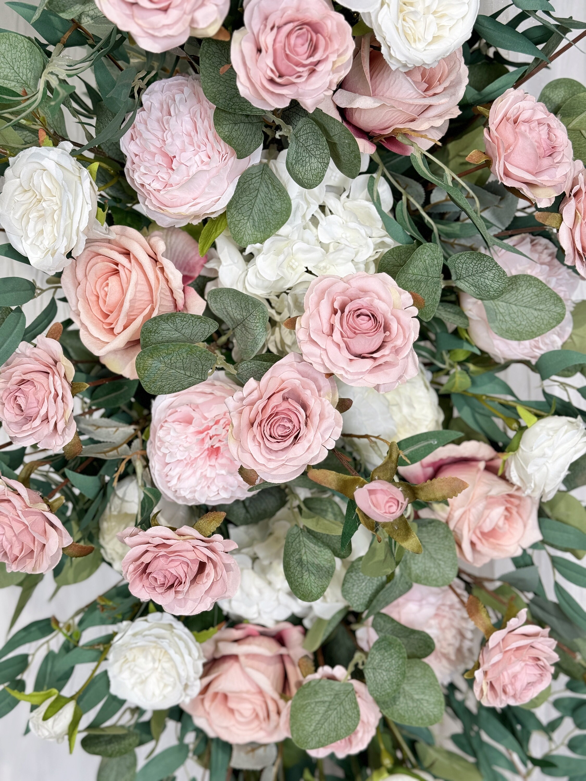Mauve, Dusty Pink and Blush Flower Arch for Wedding, Pink Wedding ...