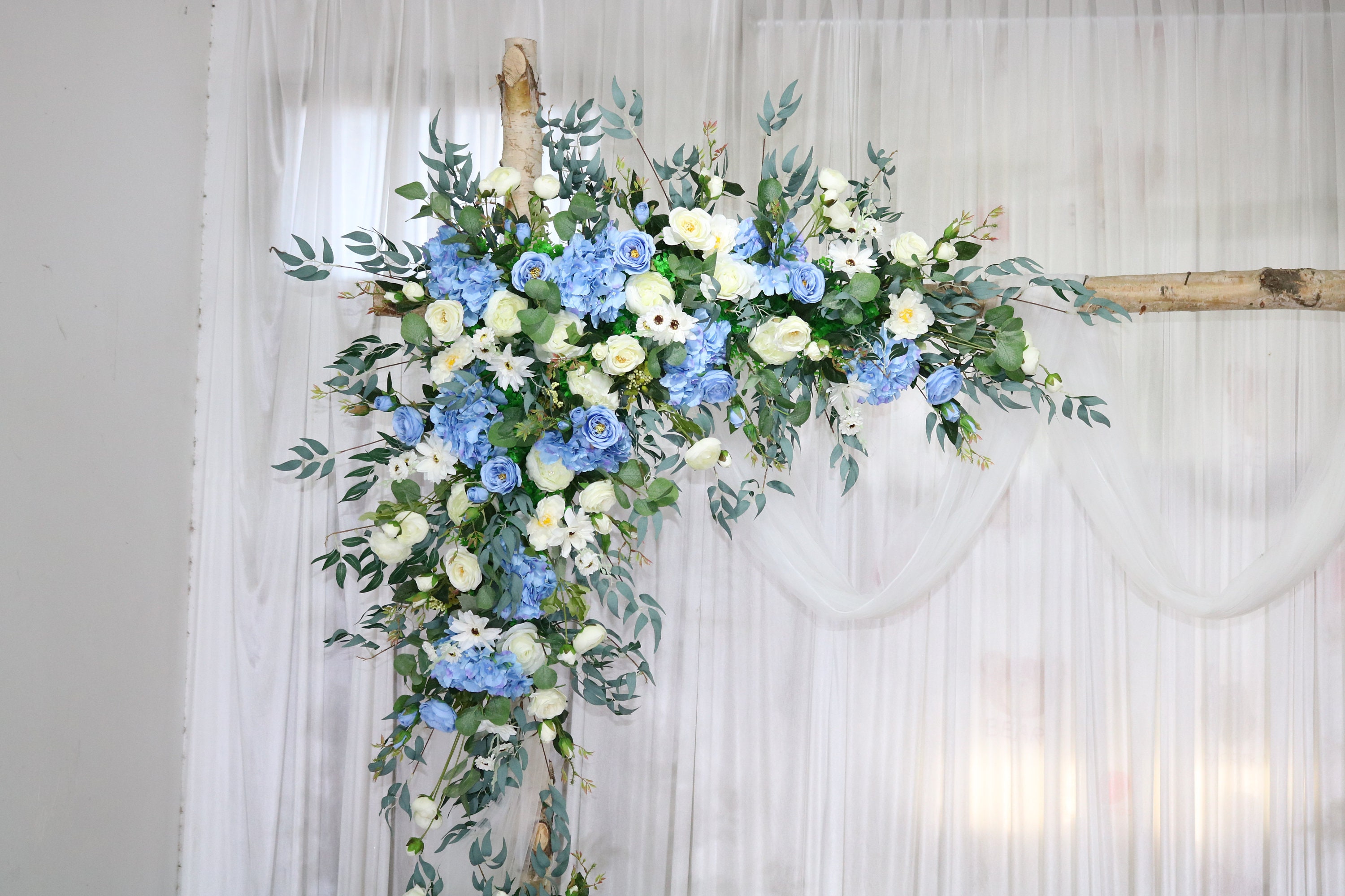 Dusty Blue And White Rose Greenery Wedding Archway Flower Etsy dusty-blue-and-white-rose-greenery-wedding-archway-flower-etsy