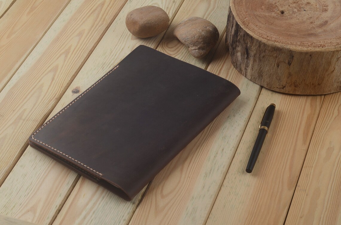 Leather Field Notes CoverPersonalized 80 Page Steno Book 6x9 | Etsy