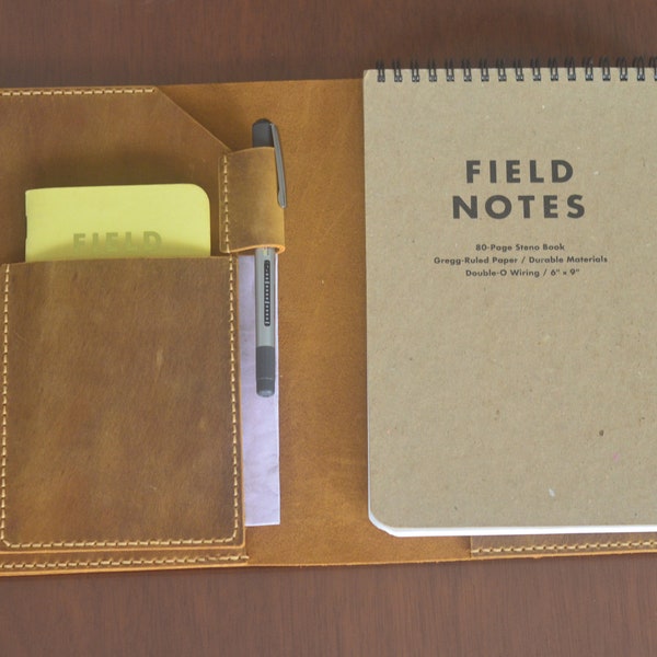 6x9 Steno Pad Cover - Etsy