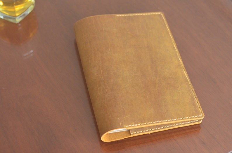 Leather Field Notes Personalized Cover Steno Book 6x9 - Etsy
